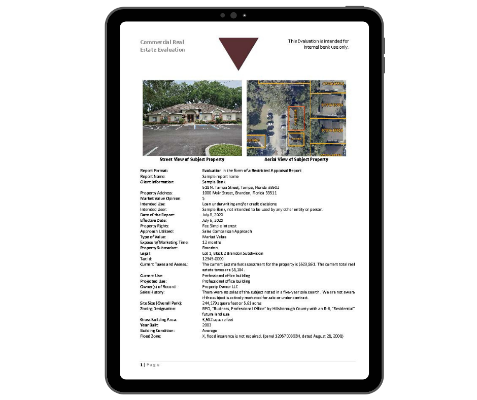 Evaluation Report Template | Realwired